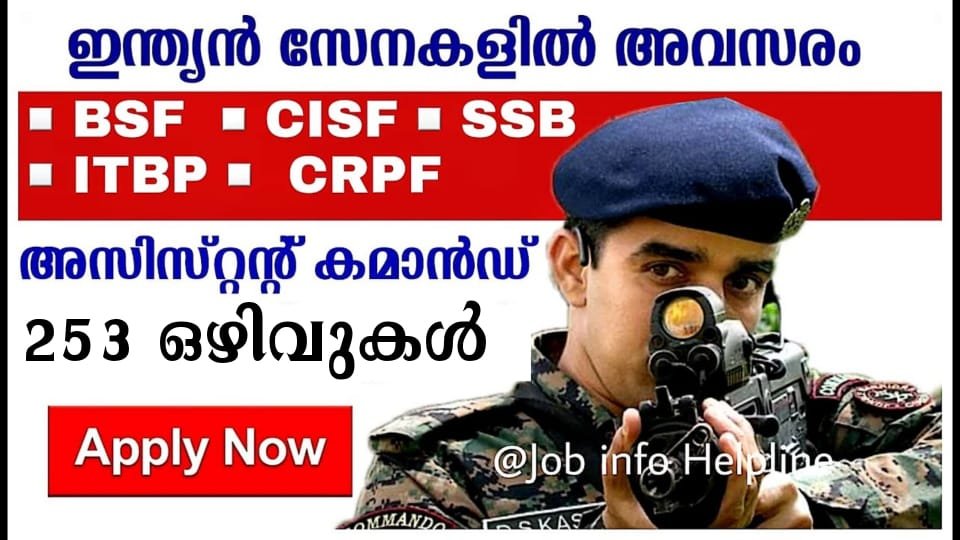 UPSC CAPF Recruitment 2022 Apply Now Latest Vacancies - keralajobpoint