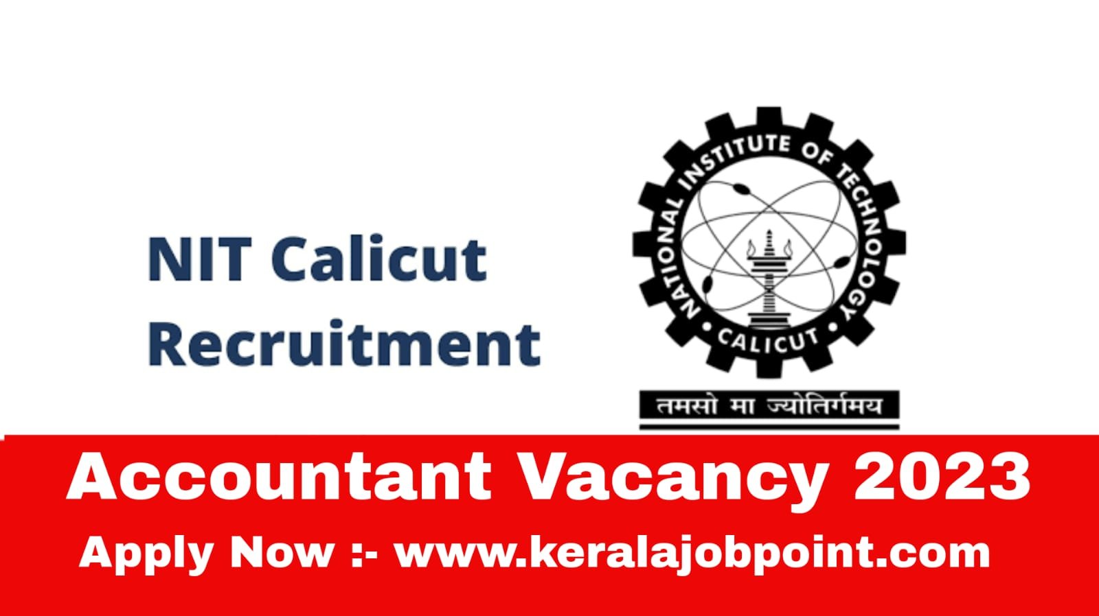 NATIONAL INSTITUTE OF TECHNOLOGY CALICUT Recruitment 2023 Apply Now ...