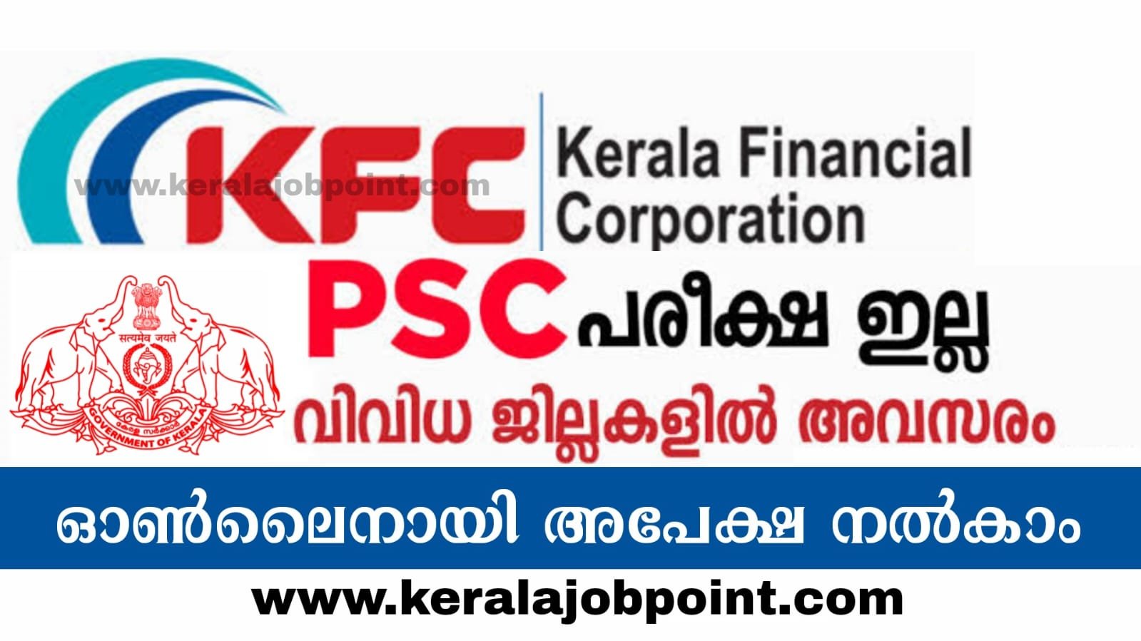 Kerala Financial Corporation Job Vacancy Recruitment 2023 Apply Now ...