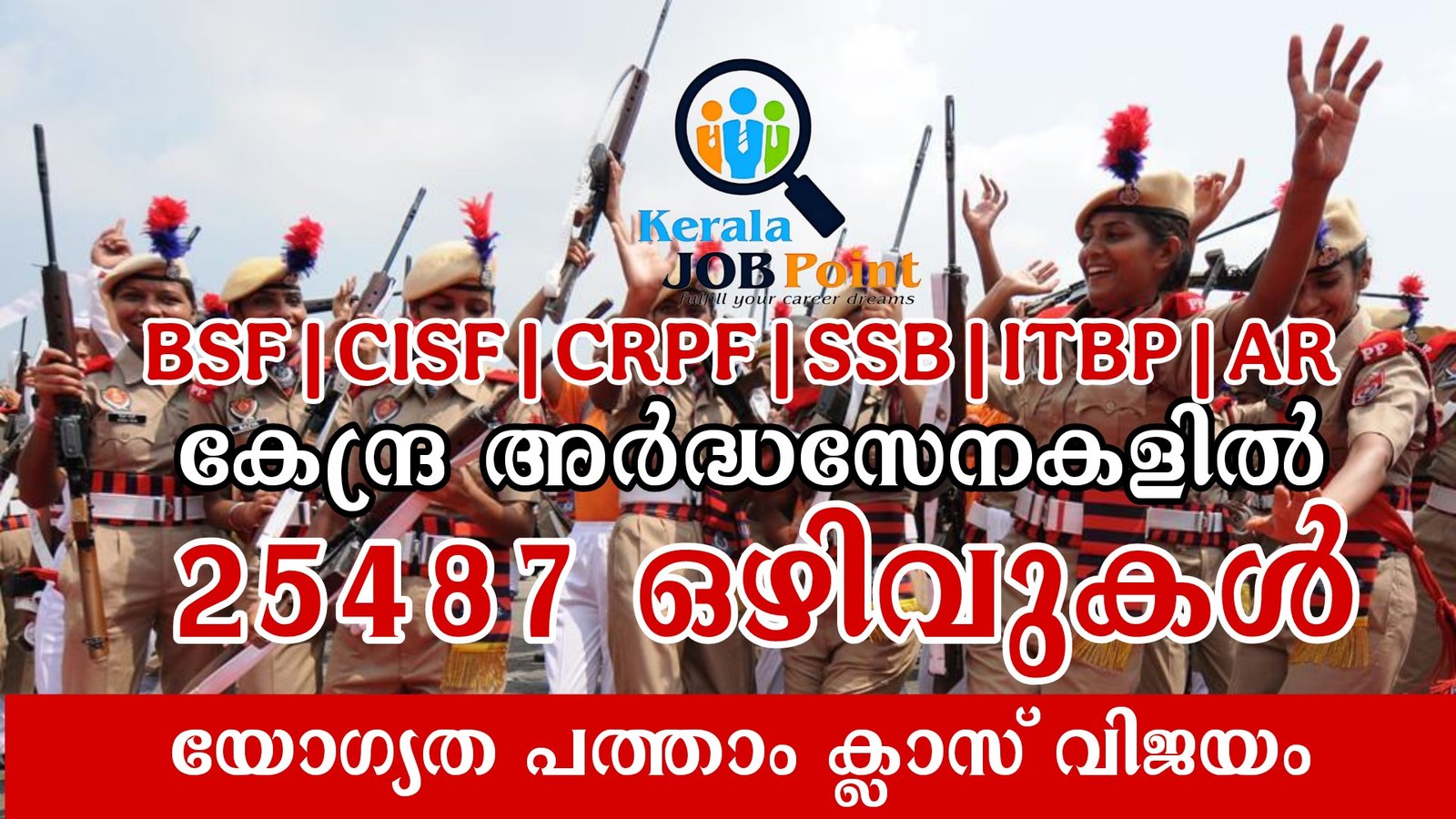 SSC CAPF 2025-26 Apply Now - keralajobpoint